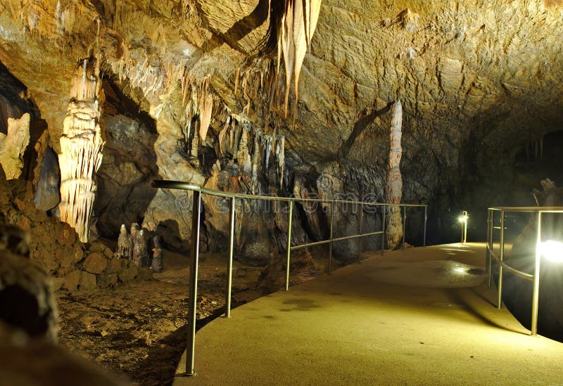 Baradle Cave In Aggtelek National Park In Hungury Stock Photo - Image ...