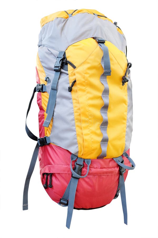 Rucksack stock photo. Image of background, orange, campers - 15667074