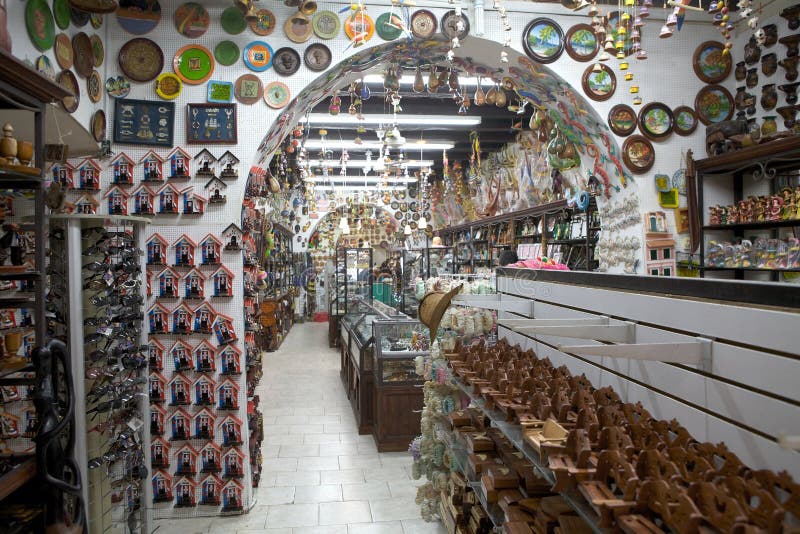 Tourist shop editorial stock photo. Image of hispaniola - 24050658