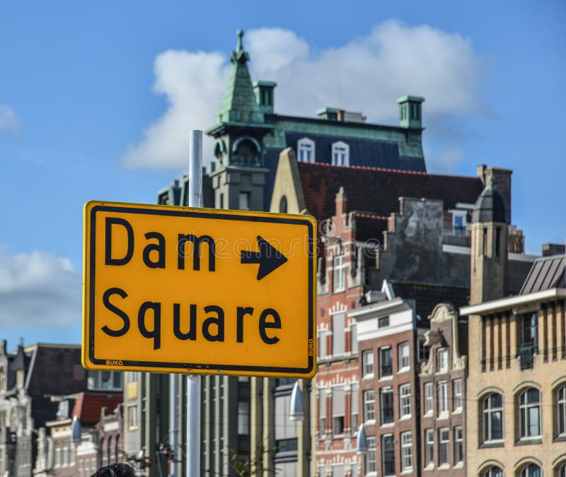 Tourist Signpost Street Indicating Stock Photo - Image of location ...