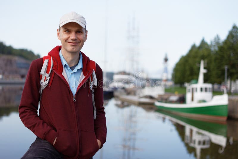 Tourist in Turku, Finland stock photo. Image of people - 98696696