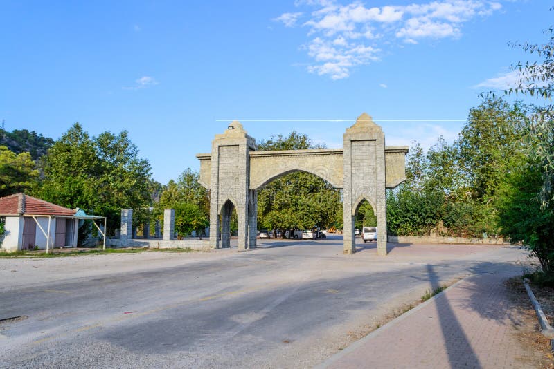 The Tourist Village of Beldibi, Turkey Stock Image - Image of village ...