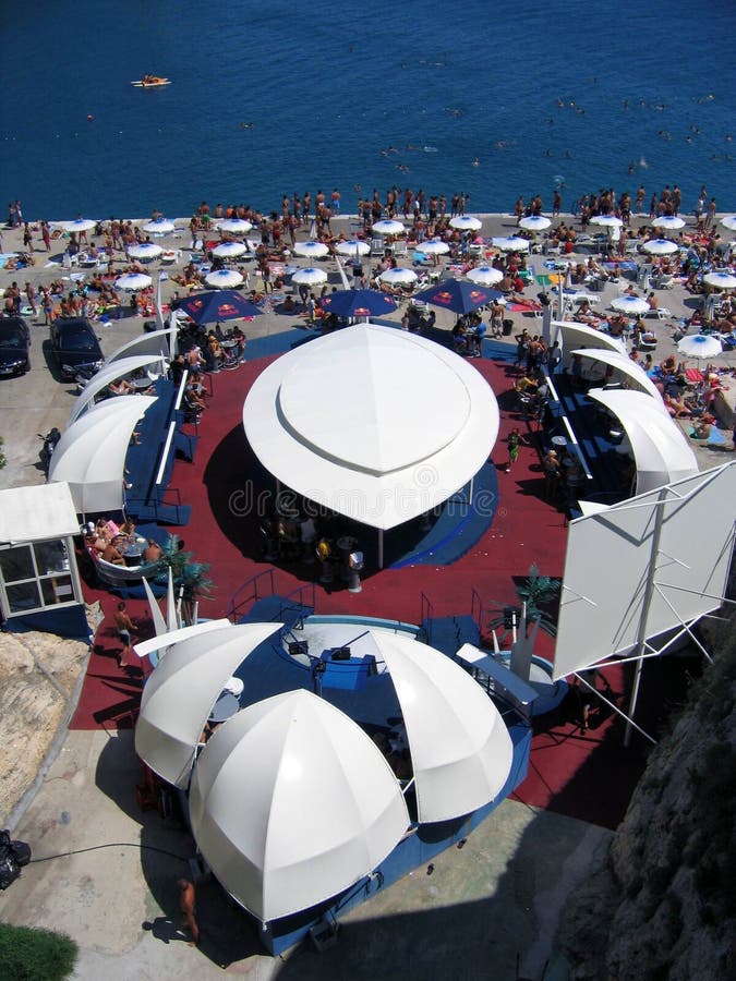 Tourists at the beach stock image. Image of tourists, beach - 477069