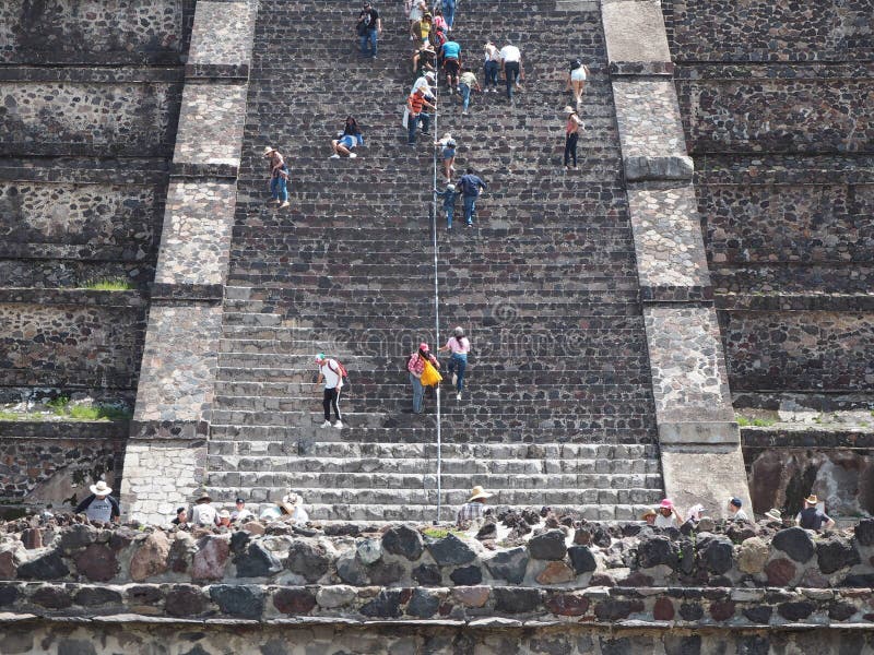 Teotihuacan pyramids stock photo. Image of aztecs, kukulkan - 10735870