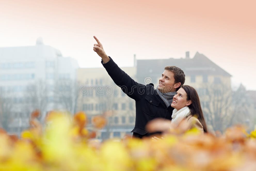 Tourists discovering city stock image. Image of leisure - 22516225