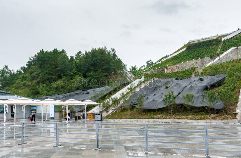Viewing Platform on Top of Miyajima Island Editorial Stock Image ...