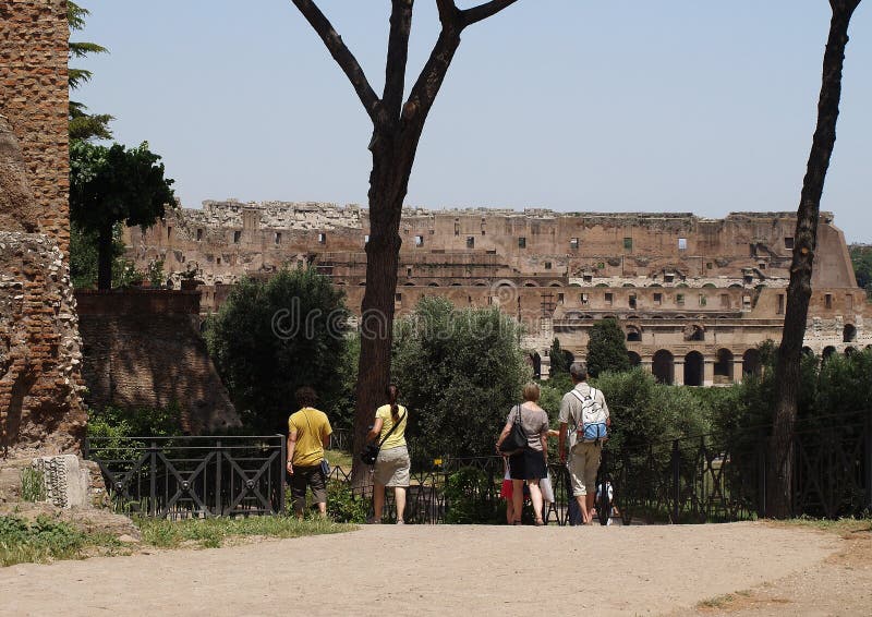 Tourists in Rome editorial image. Image of outside, rome - 62473780