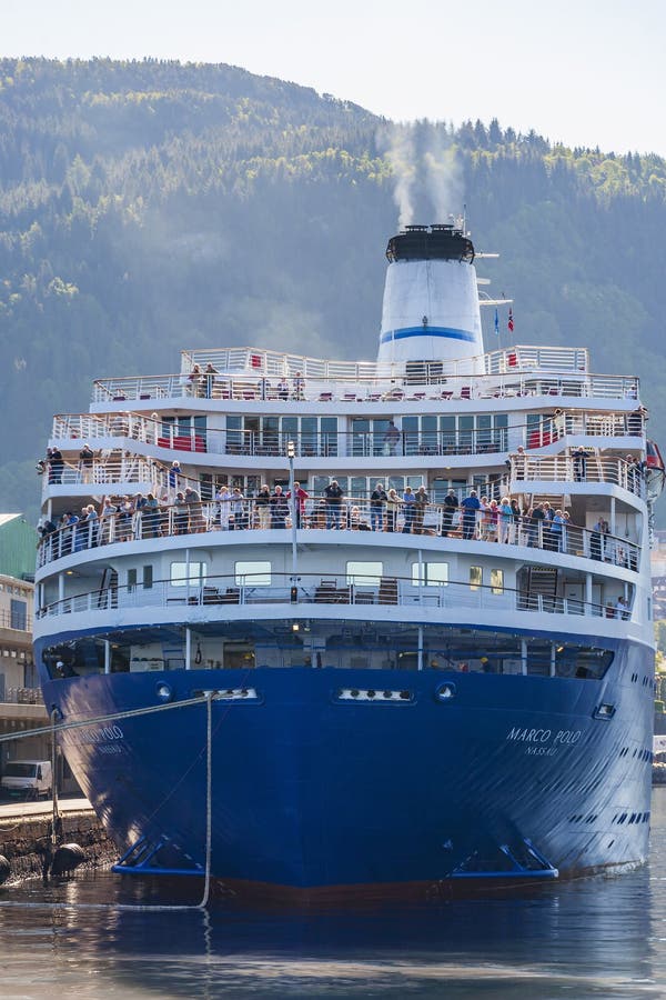The stern of a cruise ship stock image. Image of dock - 72769901