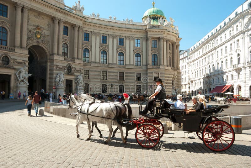 Tourists in Vienna editorial stock image. Image of landmark - 18491449