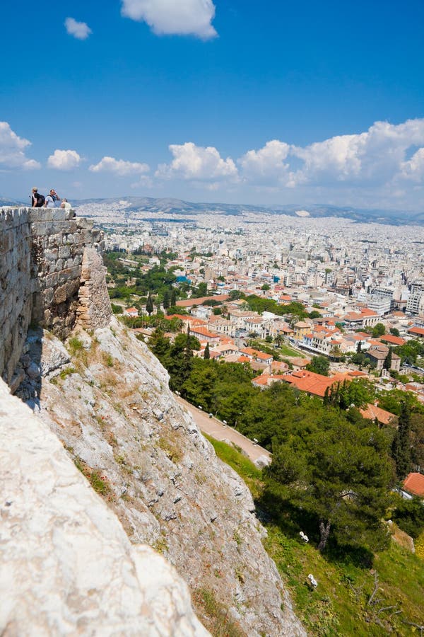 Tourists Visiting the Acropolis Editorial Image - Image of landscape ...