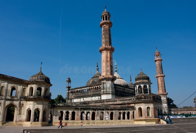 Tourists Walking Around Asfi Mosque Editorial Photography - Image of ...