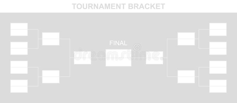 Tournament Bracket. stock illustration. Illustration of ball - 82274983