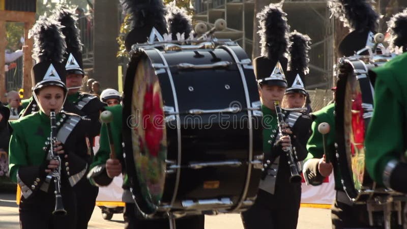 2014 Rose Parade band stock video. Video of fans, bands - 291472021