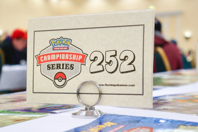 Tournament table tag editorial stock image. Image of pokemon - 50864174