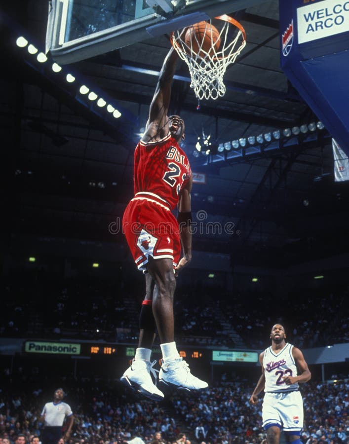 Touros De Michael Jordan Chicago Foto Editorial - Imagem de ...