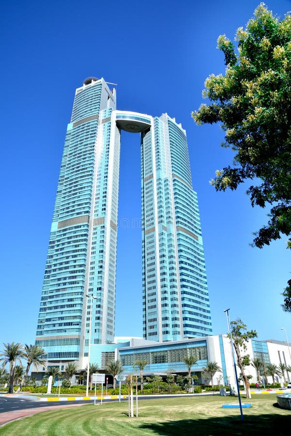 Tour Des Nations Et Siège De L'adnoc Construction Abu Dhabi Uae Photographie éditorial - Image ...