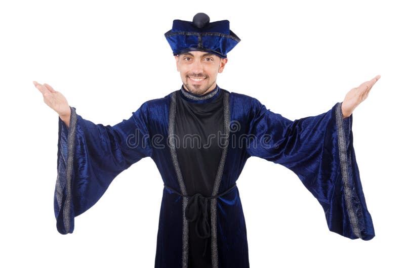 Tovenaar stock afbeelding. Image of magisch, begrip, hekserij - 39277083