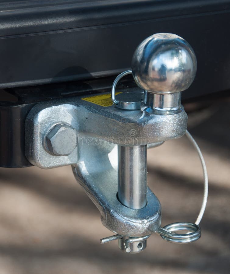 Tow Hitch. stock image. Image of steel, hitch, heavy - 49105913