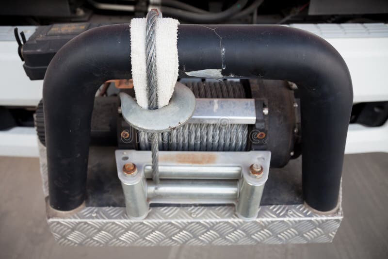 Tow Hook from a Large Fire Engine. is an Emergency Towing Tool To Help ...