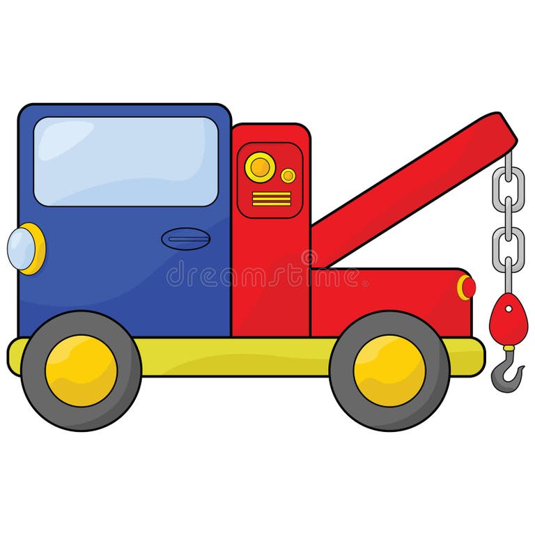 Hook Chain Tow Truck Stock Illustrations – 101 Hook Chain Tow Truck ...