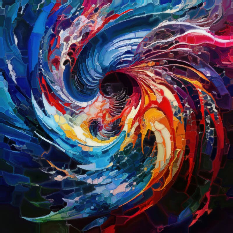 Toward Digital Chromatic Patterns Stock Photo - Image of metaphorical ...