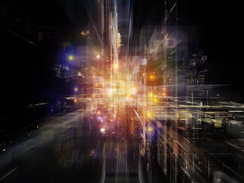 Toward Technology stock illustration. Illustration of silicon - 182292211