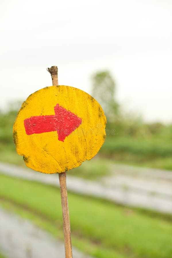 Towards the Right Direction Stock Image - Image of board, leading: 24989799