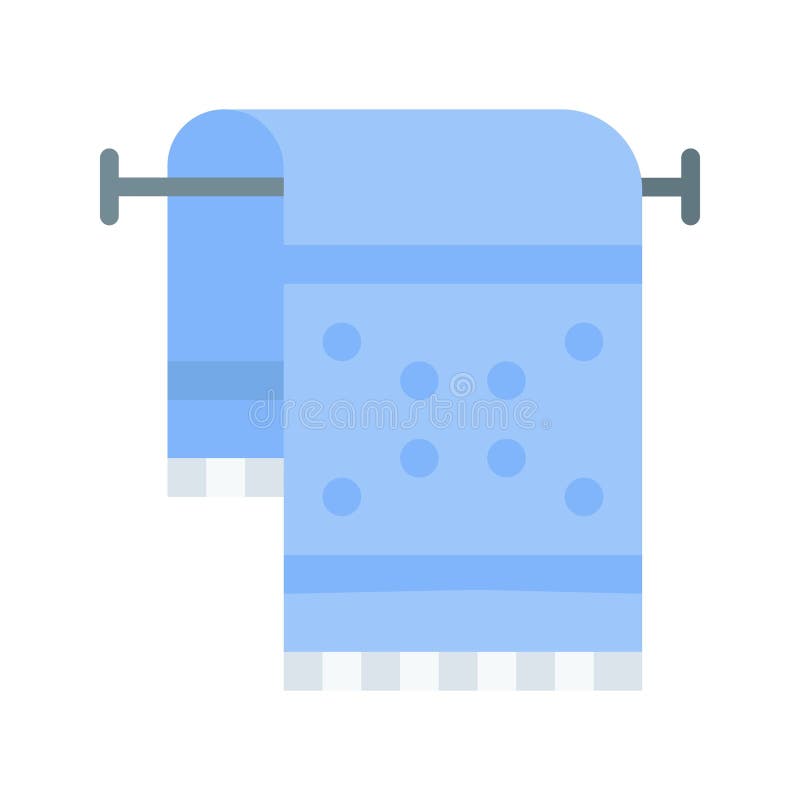 Towel Icon Image. stock vector. Illustration of clean - 284253246