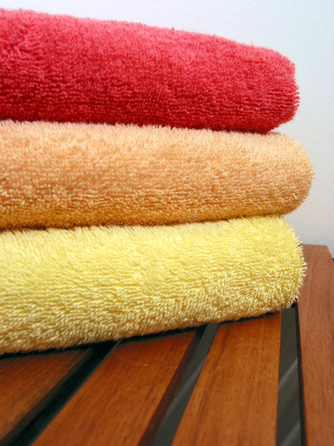 Towel stack 6 stock photo. Image of bench, cosmetic, health - 457382