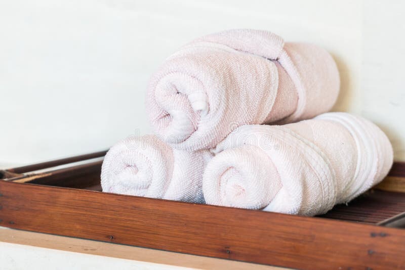 Towel stack stock photo. Image of stack, cotton, roll - 64428486