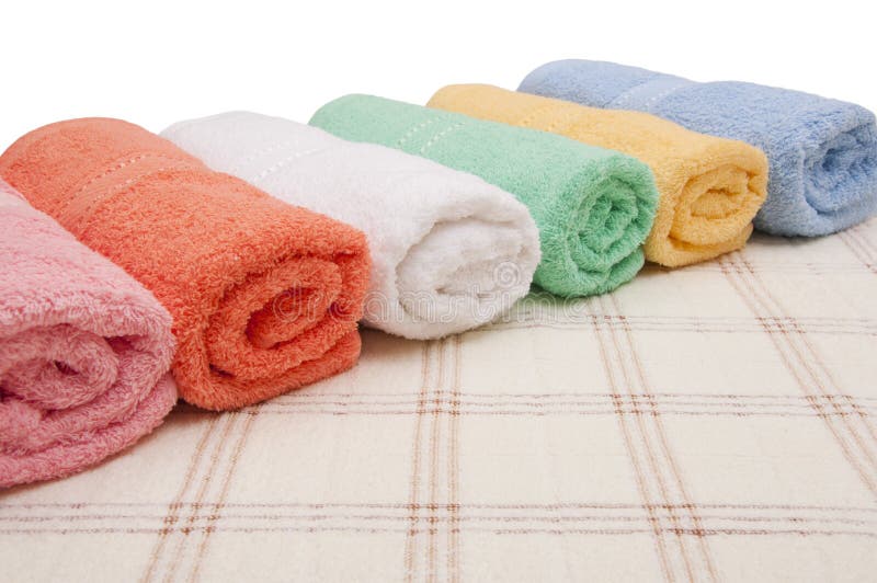 Towels stock photo. Image of roll, bath, washing, towels - 23316288