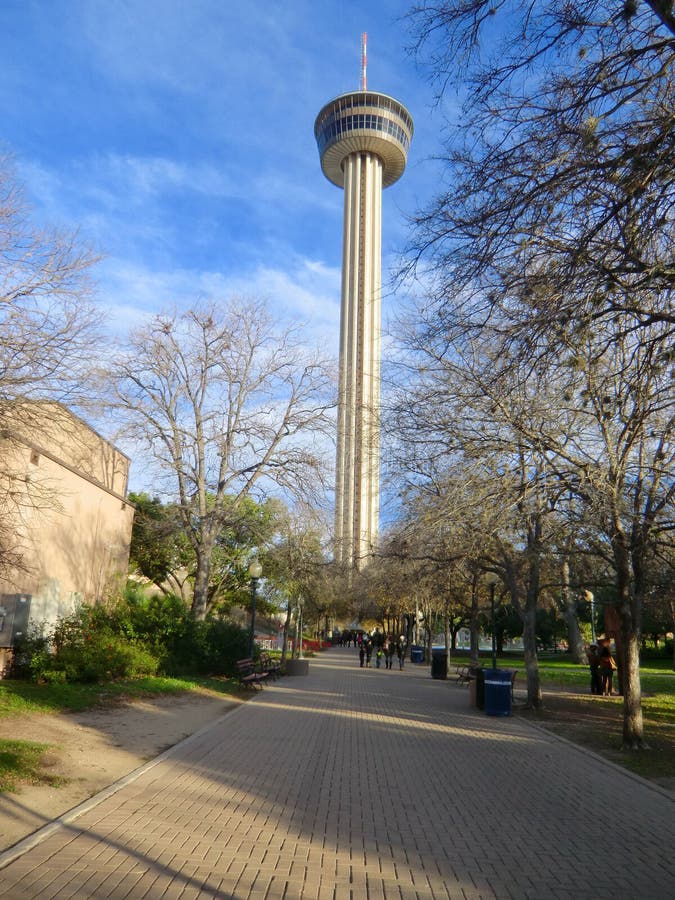 Tower Of The Americas San Antonio Texas Stock Photo - Image of tall ...