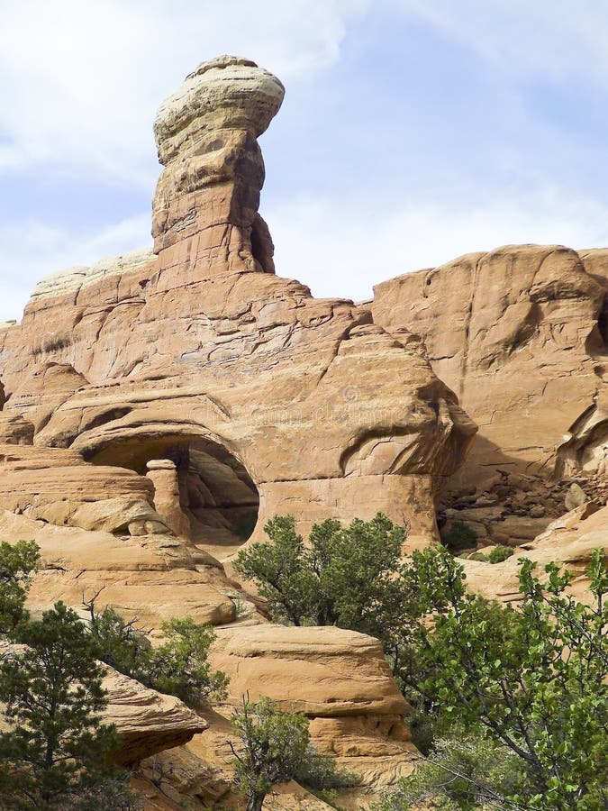 Tower Arch, Arches National Park Stock Image - Image of formation ...