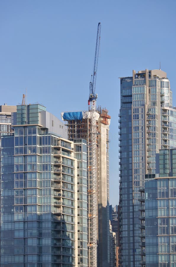 Tower Architecture Construction Stock Photo - Image of development ...