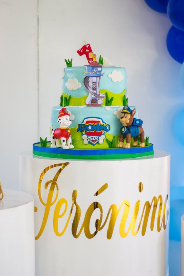 2 Tower Birthday Cake on an Inn Editorial Stock Image - Image of oven ...