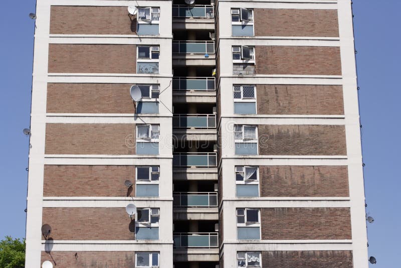 Tower block stock image. Image of block, appartments, london - 988409