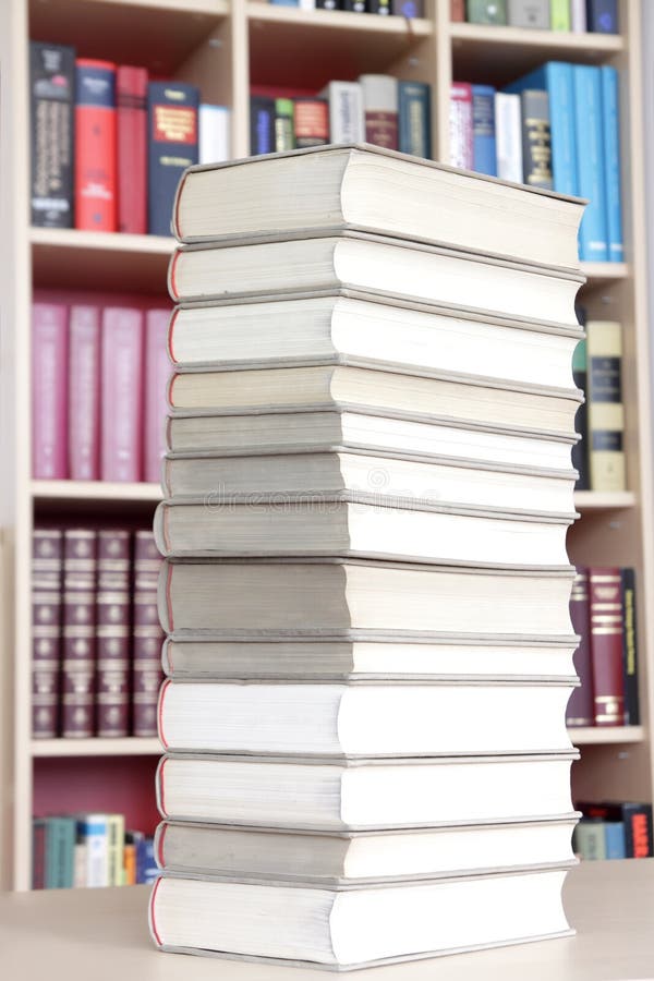 Tower of books stock photo. Image of hardcover, regiment - 20694948