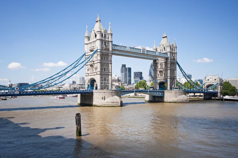Tower bridge in London stock photo. Image of prison, tower - 14949502