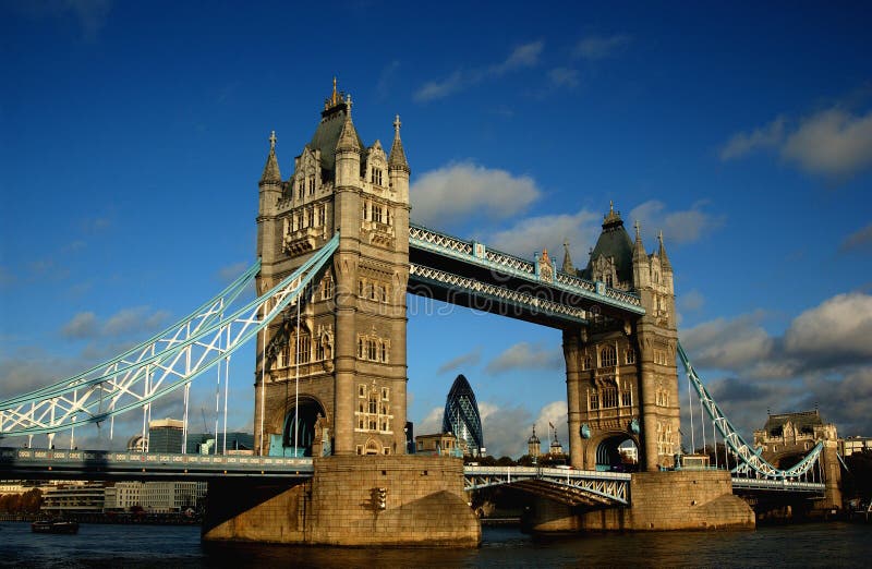 Tower Bridge stock image. Image of landscape, historic - 5293479