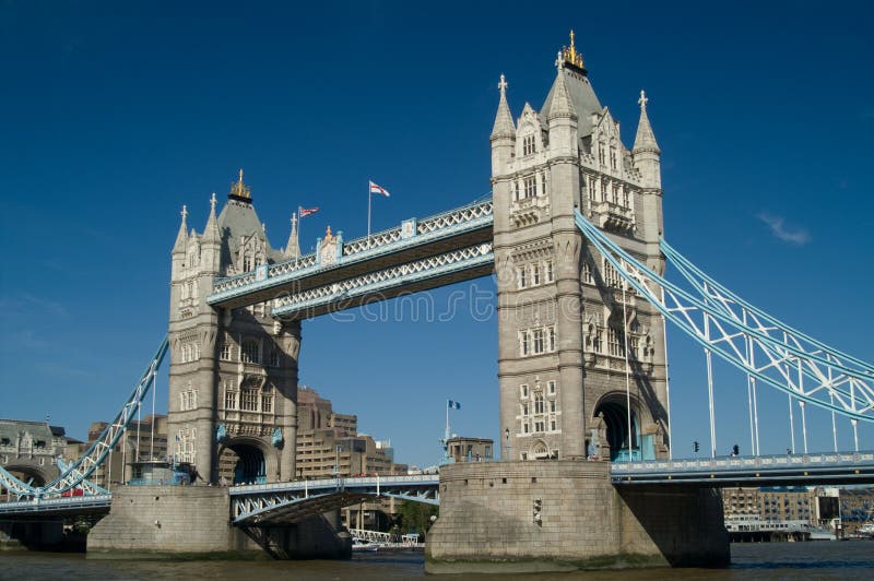 Tower Bridge stock image. Image of landscape, historic - 5293479