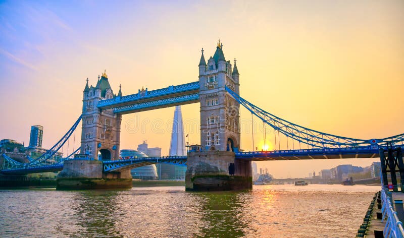 Tower Bridge Across the River Thames in London Stock Photo - Image of ... Tower Bridge Across the River Thames in London Stock Photo - Image of ...