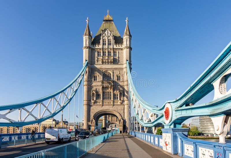 Tower Bridge Architecture in London, UK Editorial Stock Image - Image ...