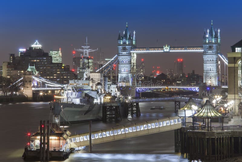 Tower Bridge in London City. Editorial Image - Image of transportation ...