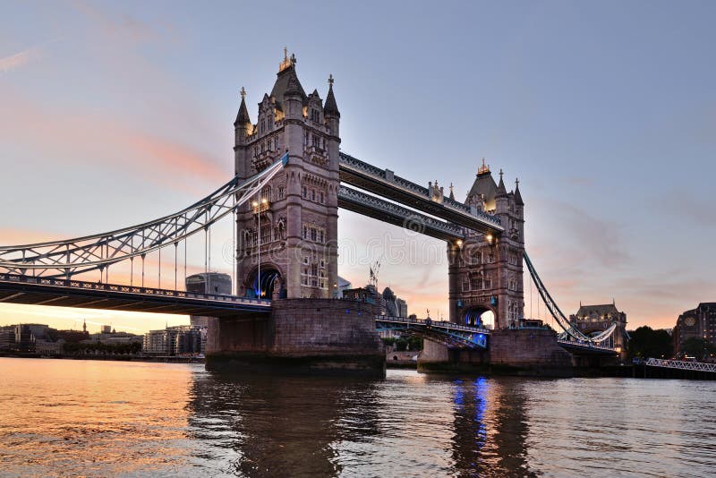 Tower Bridge in London England. Stock Image - Image of journey, great ...
