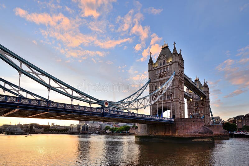 Tower Bridge in London England. Stock Photo - Image of famous ...