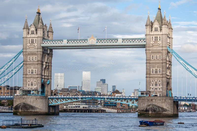 Tower Bridge in London, England Stock Image - Image of landmark ...