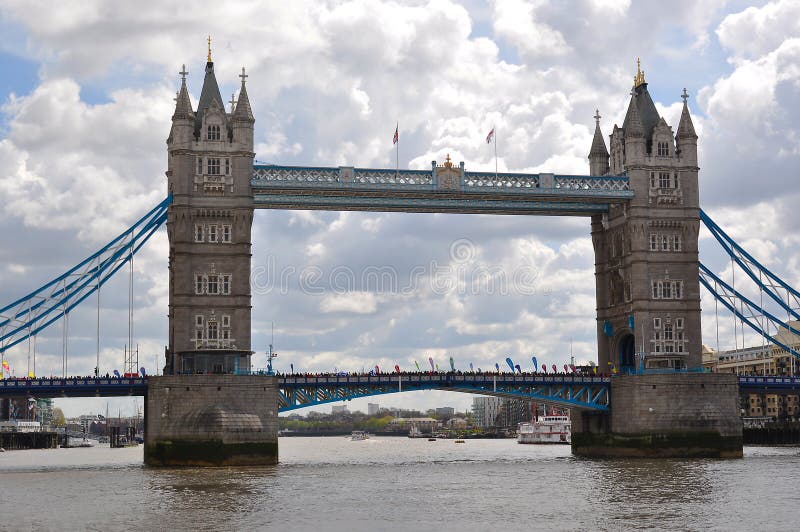 Tower Bridge, London, Great Britain Stock Photo - Image of drawbridge ...