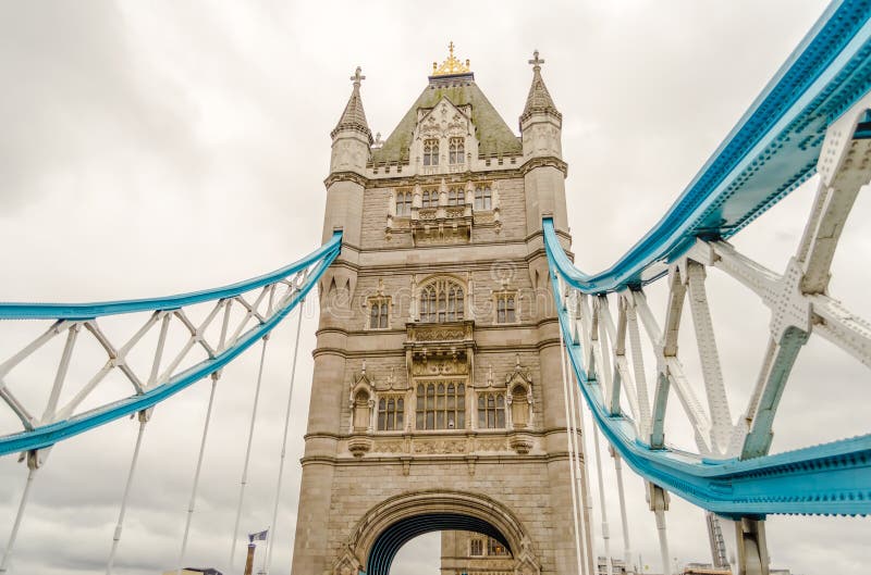 Tower Bridge, London stock photo. Image of monument, great - 60994524