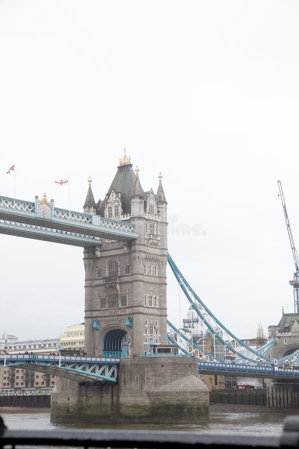 The Tower Bridge in London editorial photography. Image of heritage ...