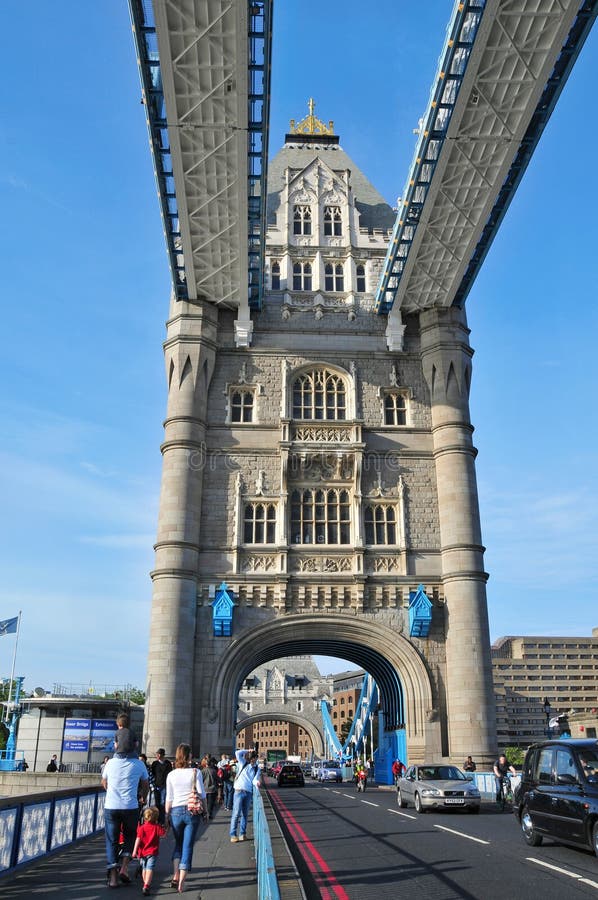 Tower Bridge in London, United Kingdom Editorial Stock Photo - Image of ...